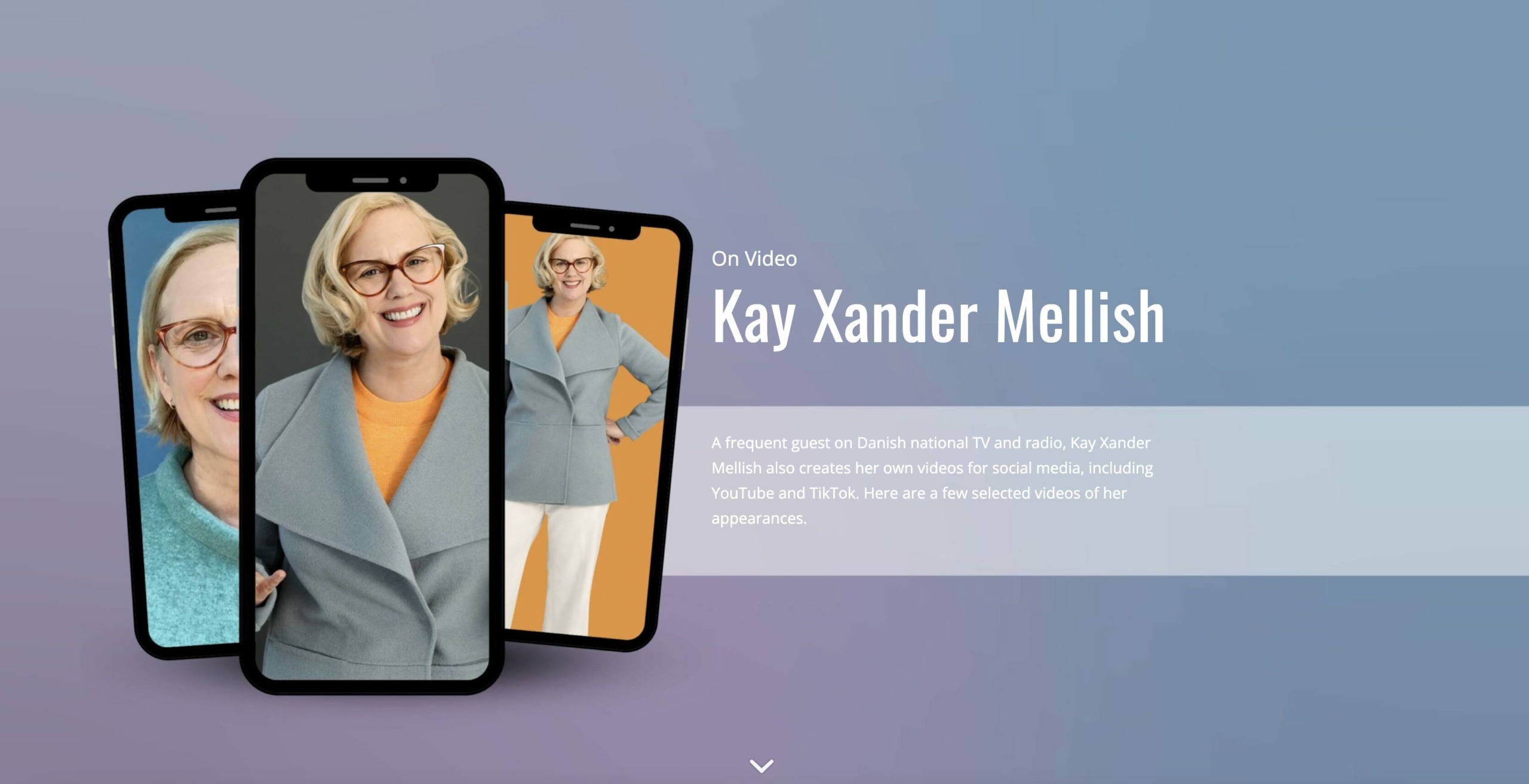 Kay Xander Mellish on video: Speaker on Denmark